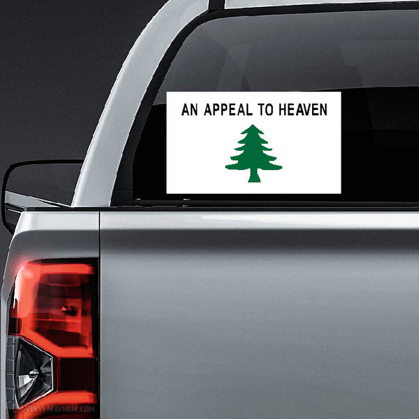 An Appeal To Heaven Flag Sticker Patriotic Sticker Decal Vinyl Mayhem