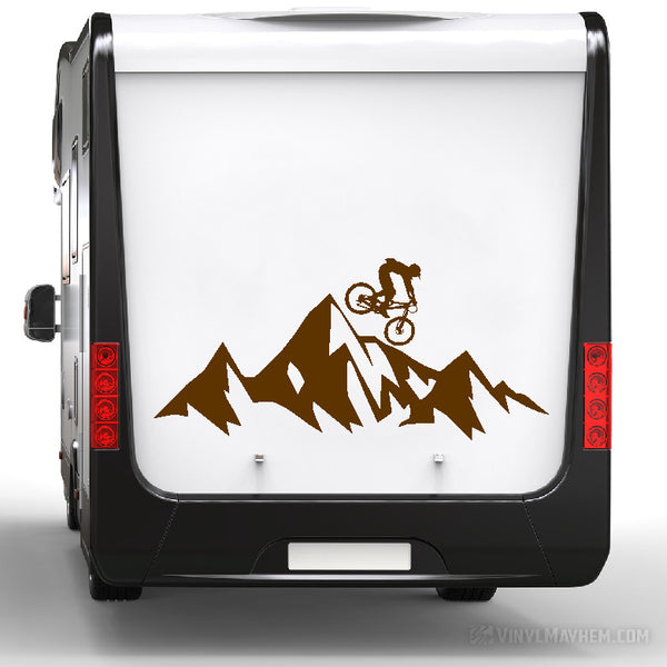 MTB Mountain biking downhill vinyl sticker | MTB Car & Truck Decals ...