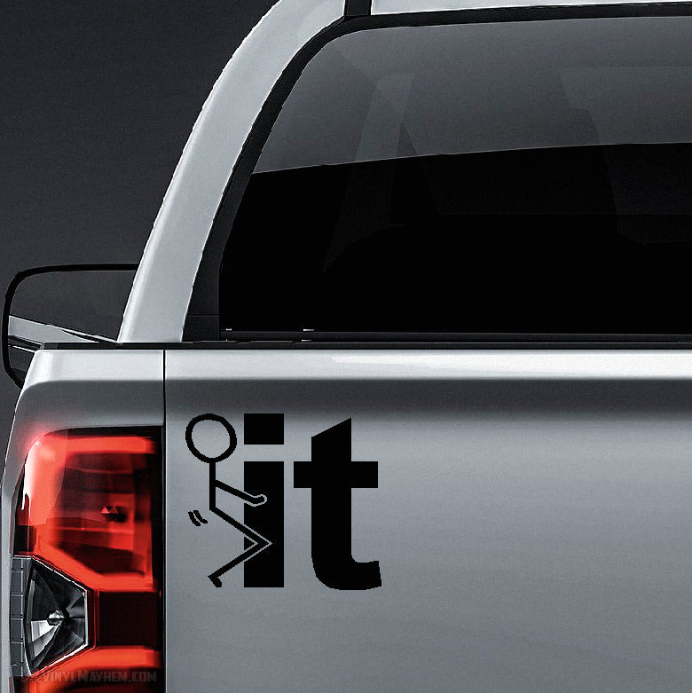 Screw It vinyl sticker | Car Decals | Laptop Stickers | Funny Decals ...