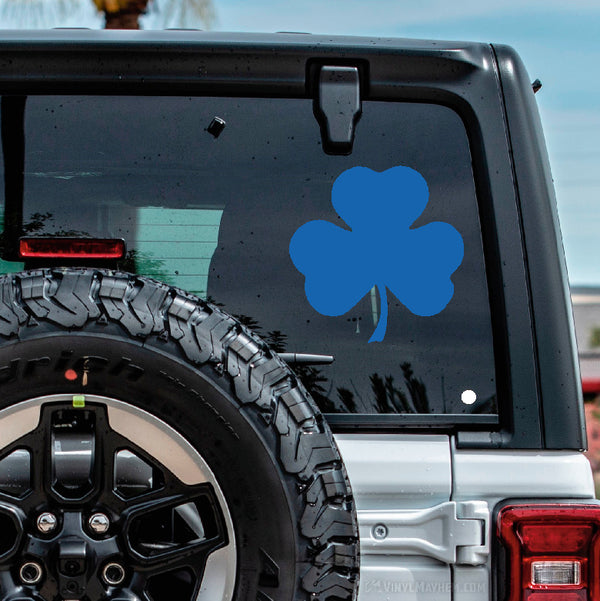 Shamrock vinyl sticker | Lucky Irish Car Truck Laptop Decals - Vinyl Mayhem