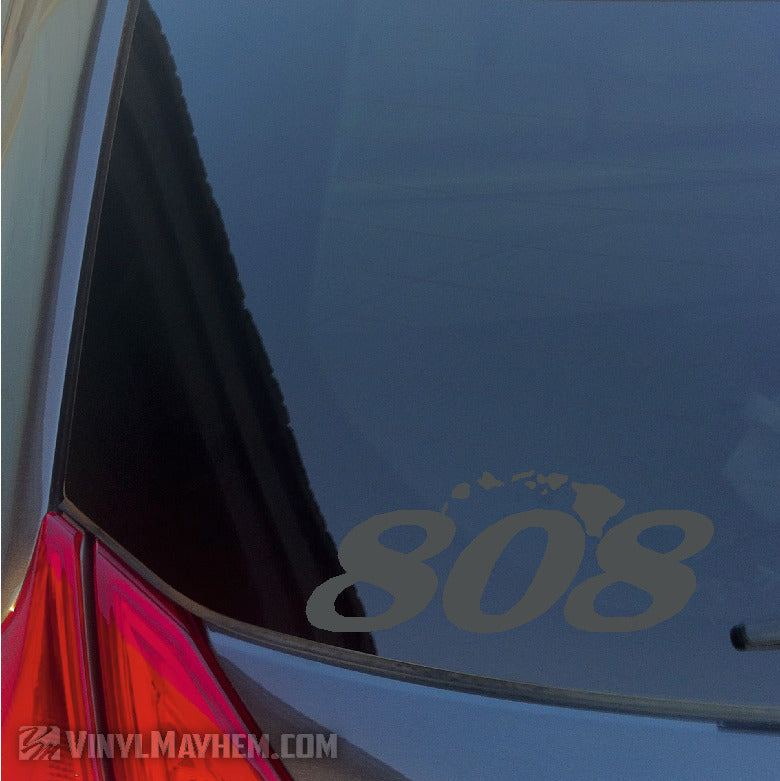 808 Hawaiian Islands vinyl sticker | Hawaii Car Decals - Vinyl Mayhem