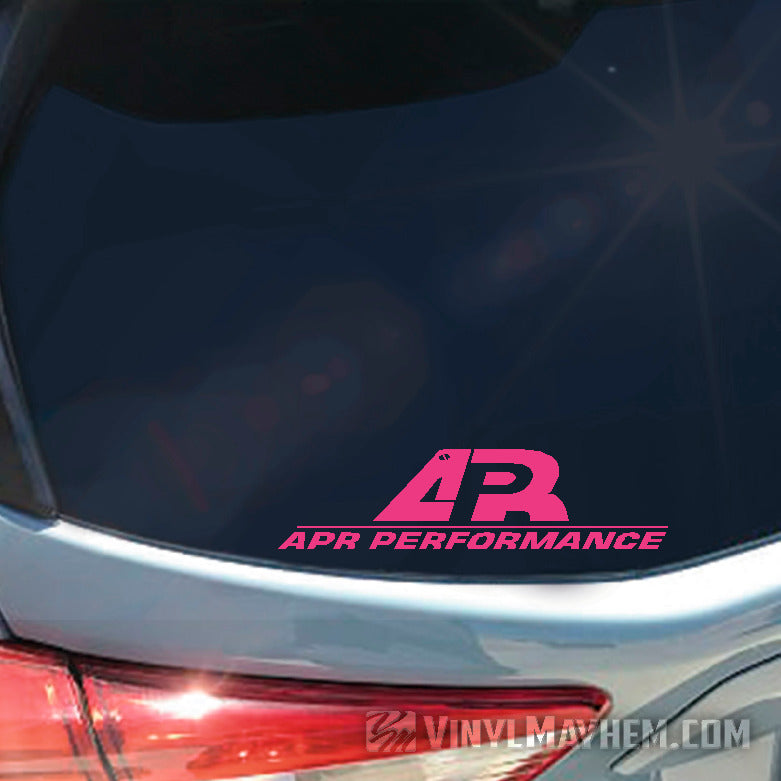 APR Performance vinyl sticker | Racing Decals | Factory Authorized ...