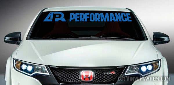 APR Performance windshield banner vinyl sticker | Vinyl Car Decal JDM ...