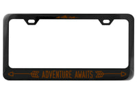 Adventure Awaits license plate frame | Car Truck SUV RV Accessories ...