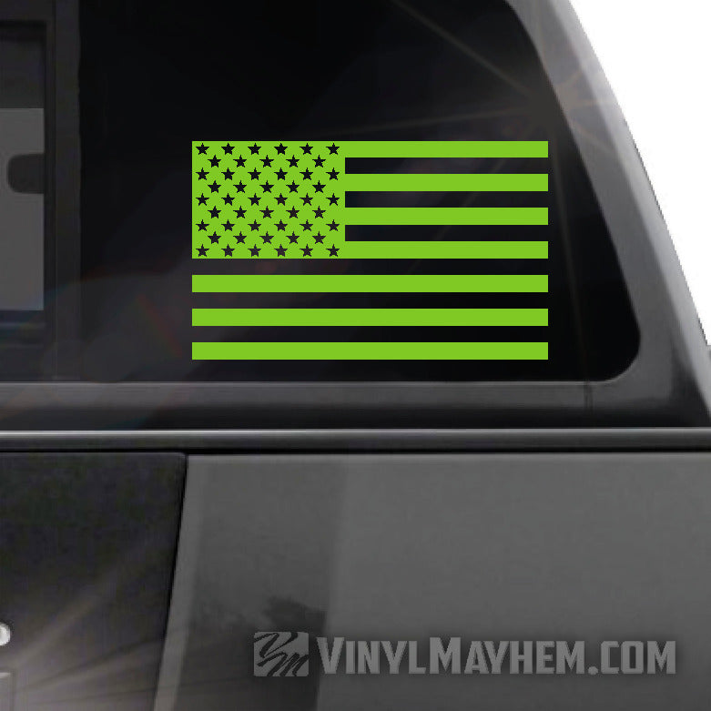 American Flag Patriotic Vinyl Stickers & Decals | Stars & Stripes Flag ...