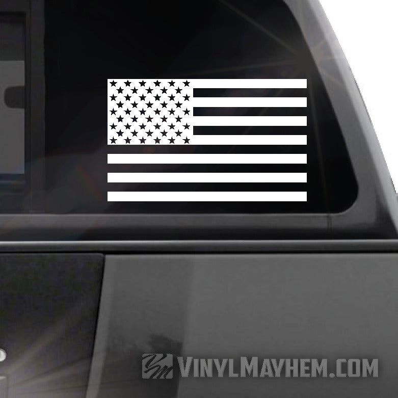 American Flag Patriotic Vinyl Stickers & Decals | Stars & Stripes Flag ...