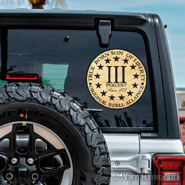 Son of Liberty Original Rebel Alliance Since 1775 sticker decal - Vinyl ...