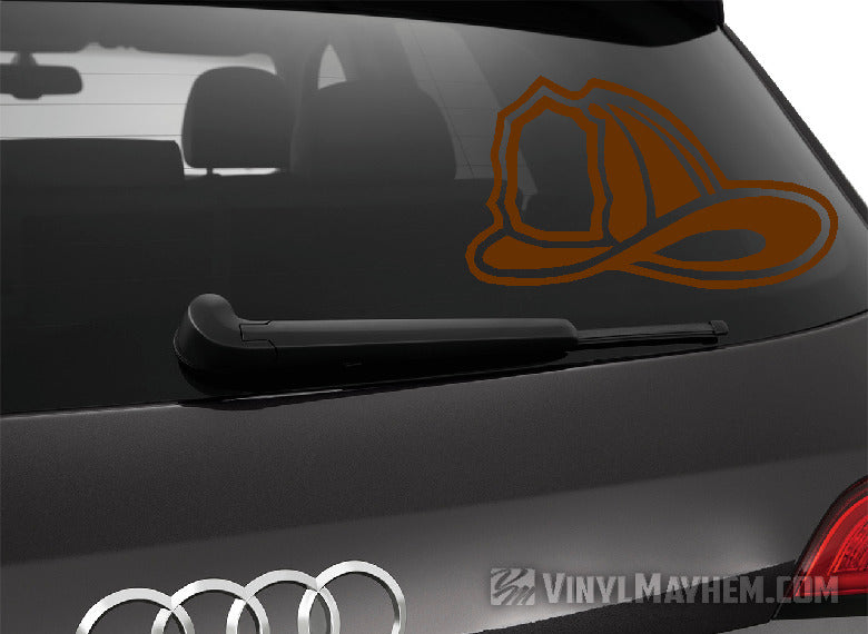 Firefighter helmet vinyl sticker | Fireman Waterproof Decals Stickers ...