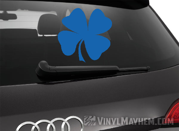 Four Leaf Clover vinyl sticker | 4 Leaf Clover Car Stickers & Decals ...