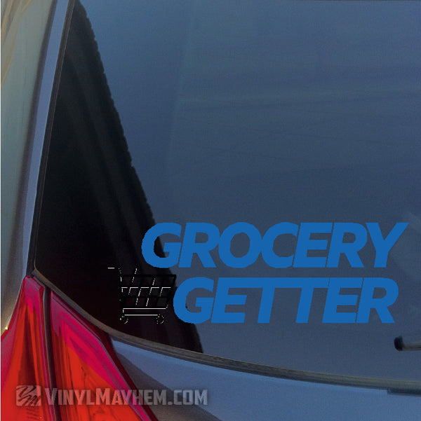 Grocery Getter vinyl sticker | Waterproof Car Truck SUV Window Decals ...