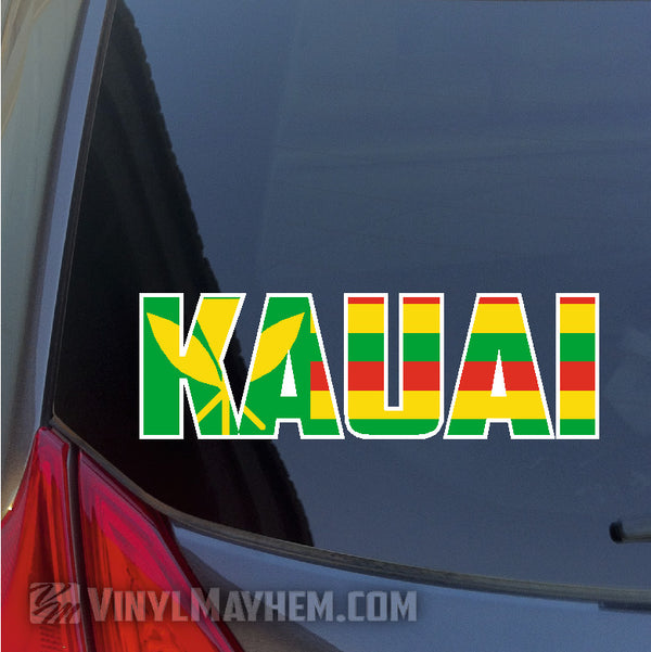Hawaiian Kauai Kanaka Maoli Hawaii sticker decal - Vinyl Mayhem
