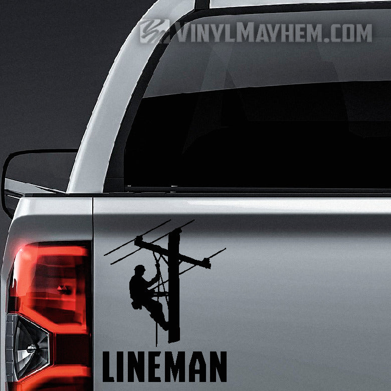 Power Lineman Stickers