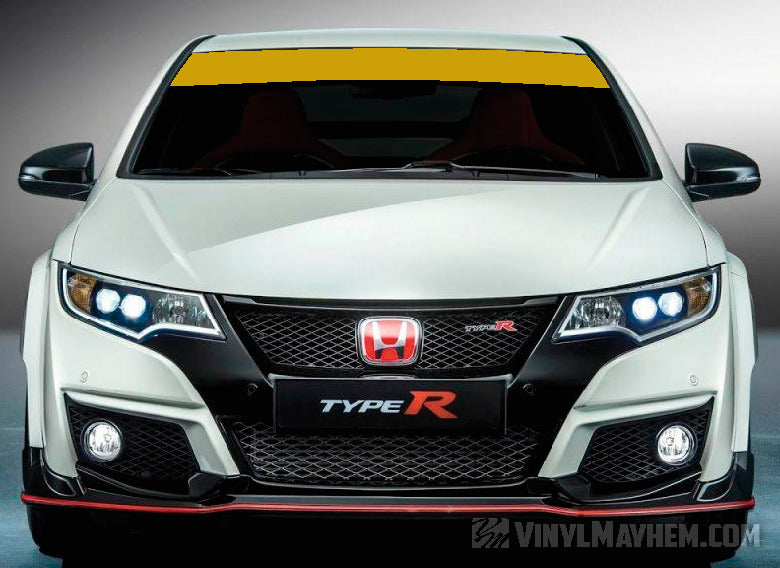 Windshield Visor Sun Strip Kit Custom Fit for cars trucks and SUV's ...