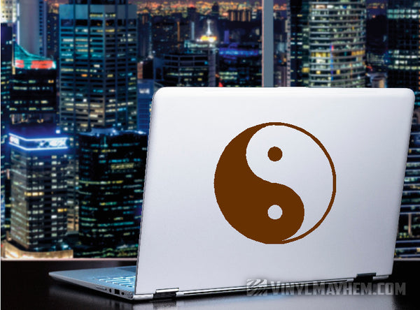 Yin Yang vinyl sticker | Yin and Yang Decals For Sale - Vinyl Mayhem